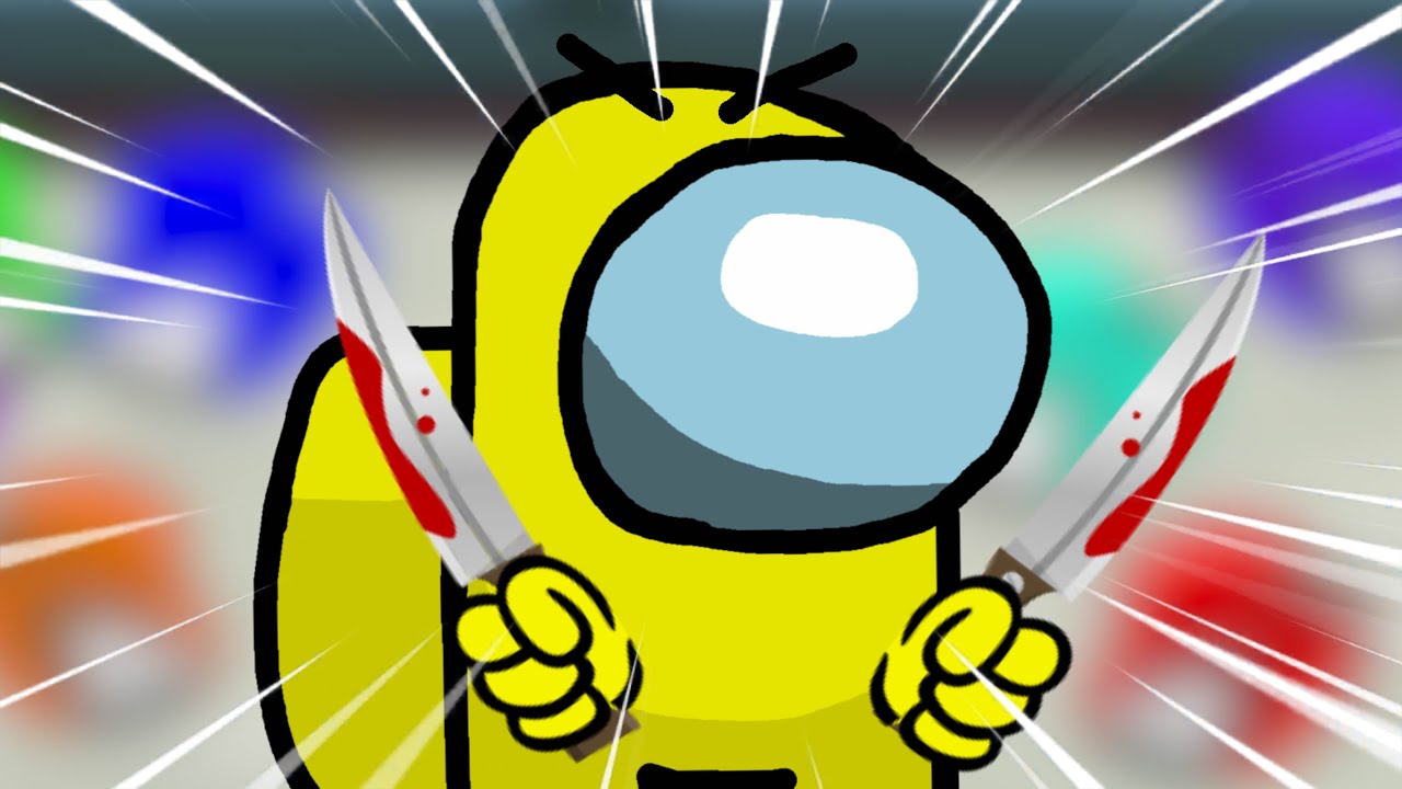 Mini Crewmate helps Impostor dad - YouTube