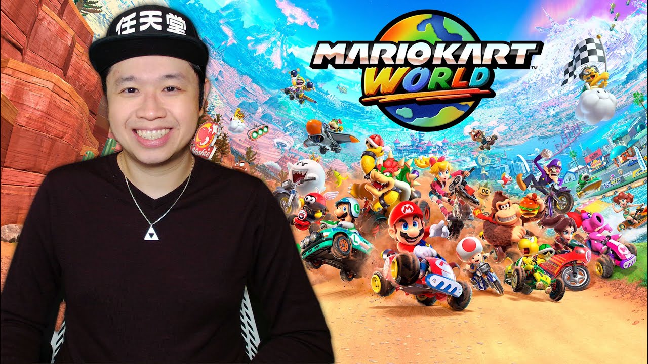 🏁MARIO KART WORLD Live Premiere – Racing Into Action on Nintendo Switch ...