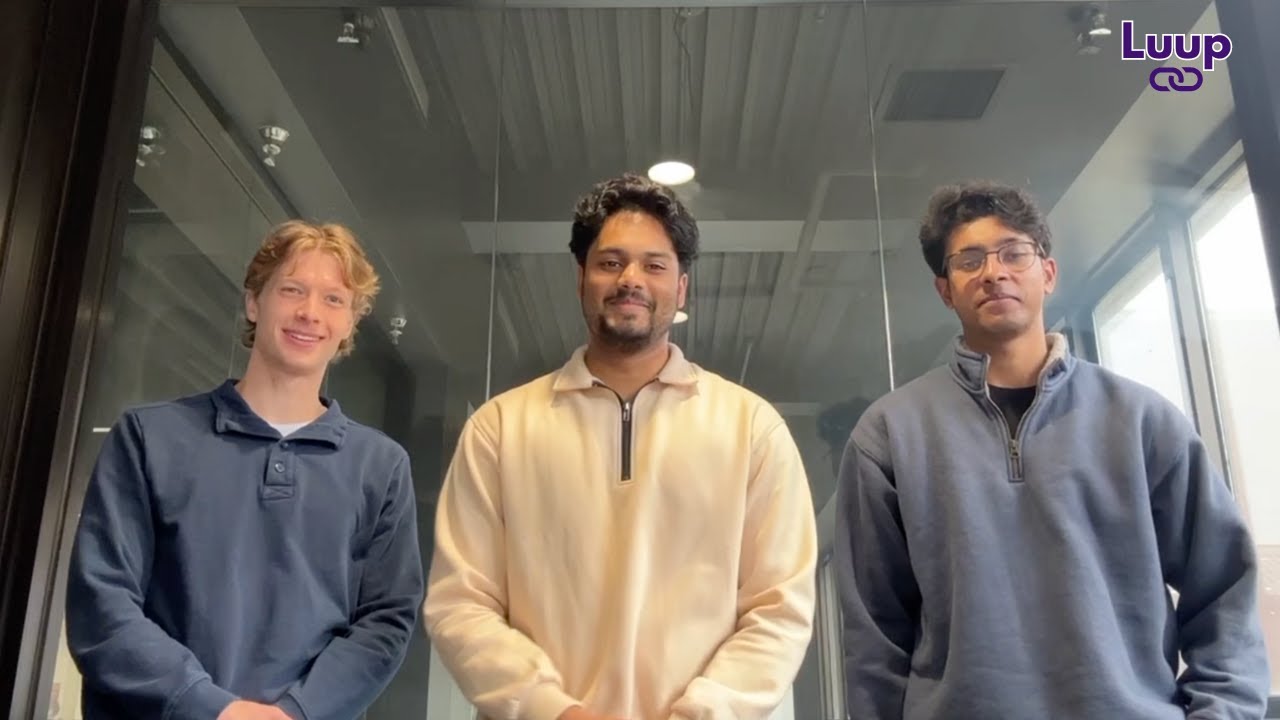 Luup - Making Networking Easier | Google AI Hackathon Demo Submission - YouTube