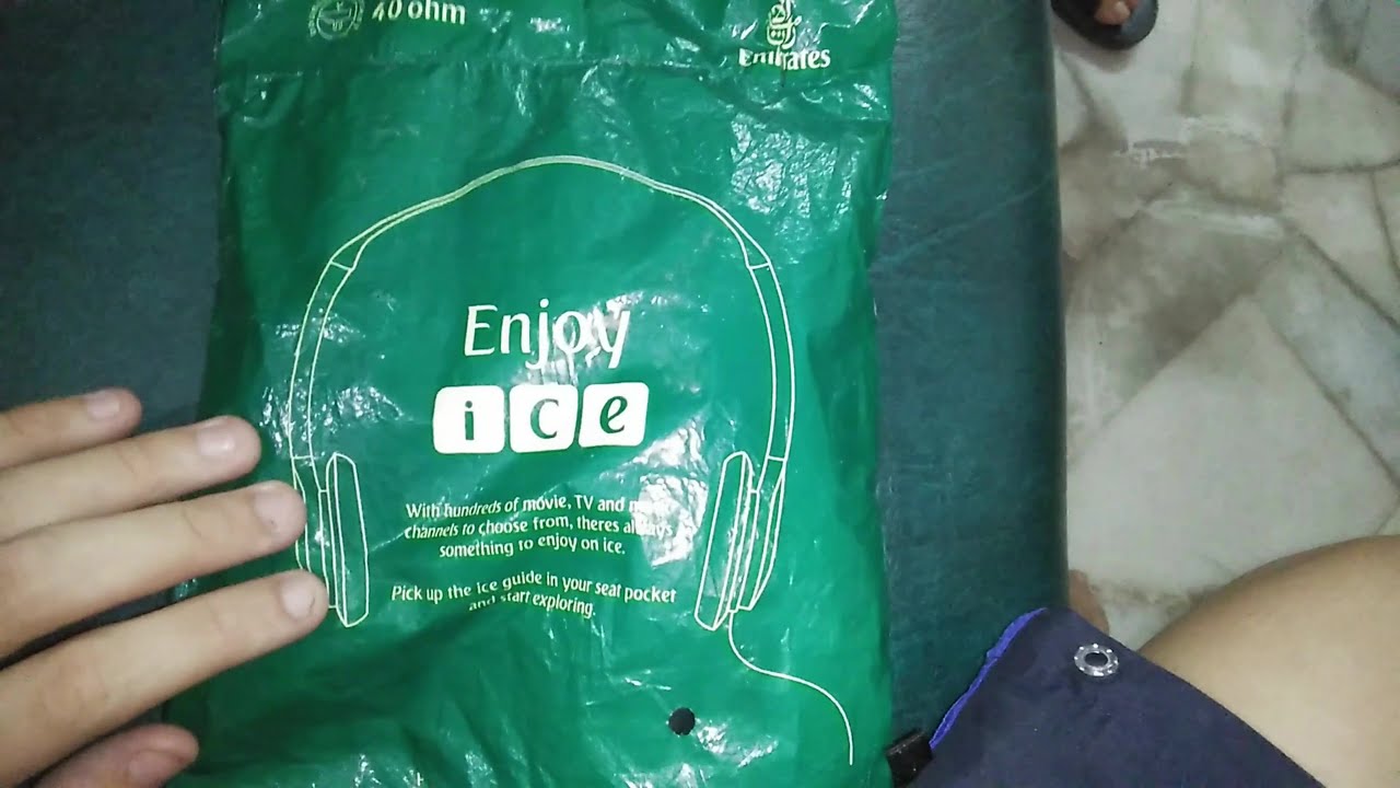 Emirates ice Headphones Showcase - YouTube
