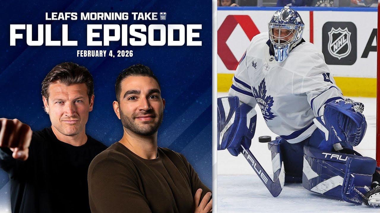 Stolarz Stands Tall, Leafs Sweep Alberta, Olympic Trade Freeze Looms ft ...