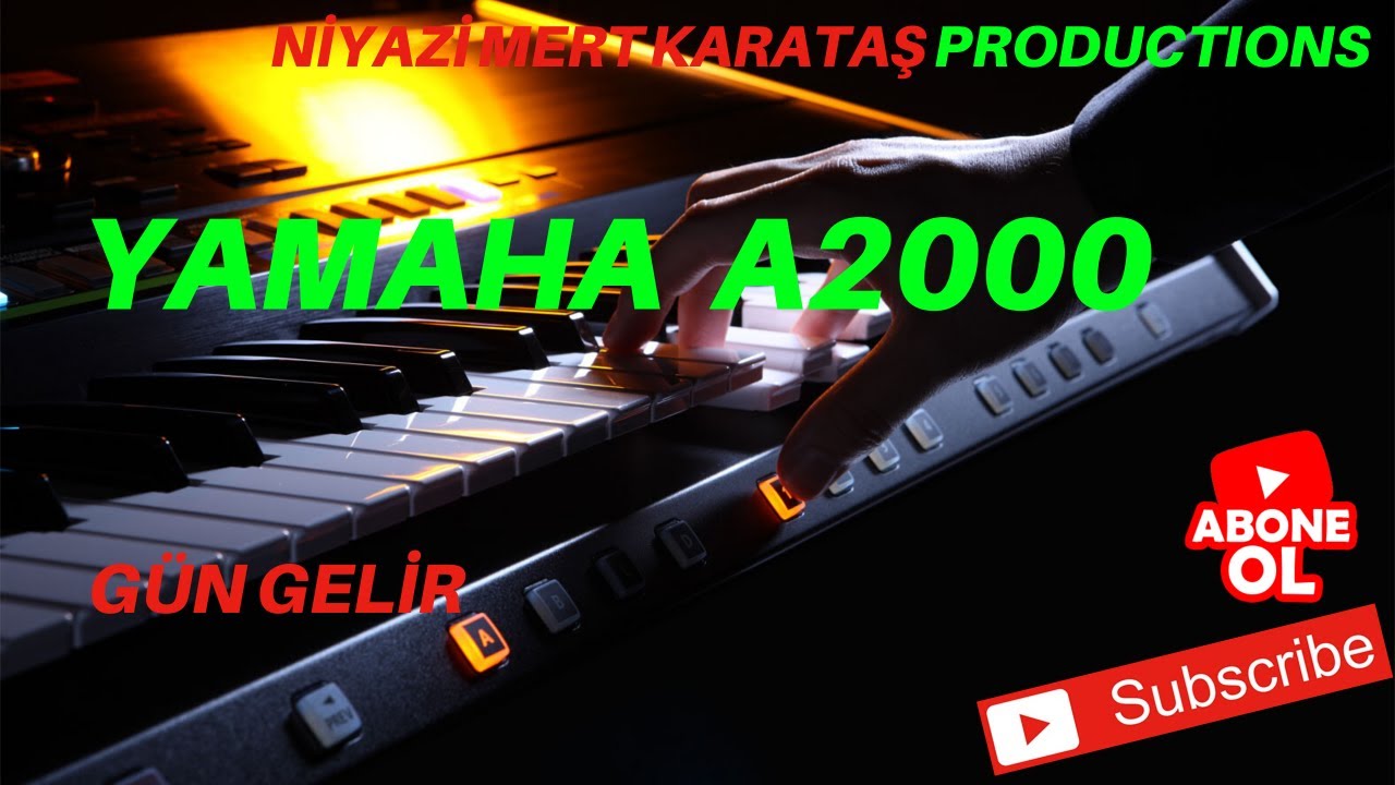 Gün Gelir - Enstrümantal (Yamaha a2000) - YouTube