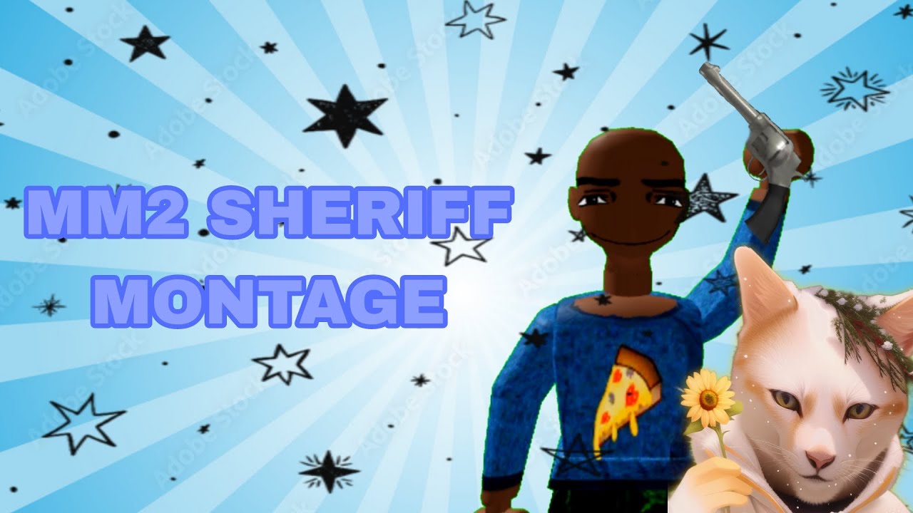 MM2 SHERIFF MONTAGE *ON MOBILE* (murder Mystery 2. - YouTube