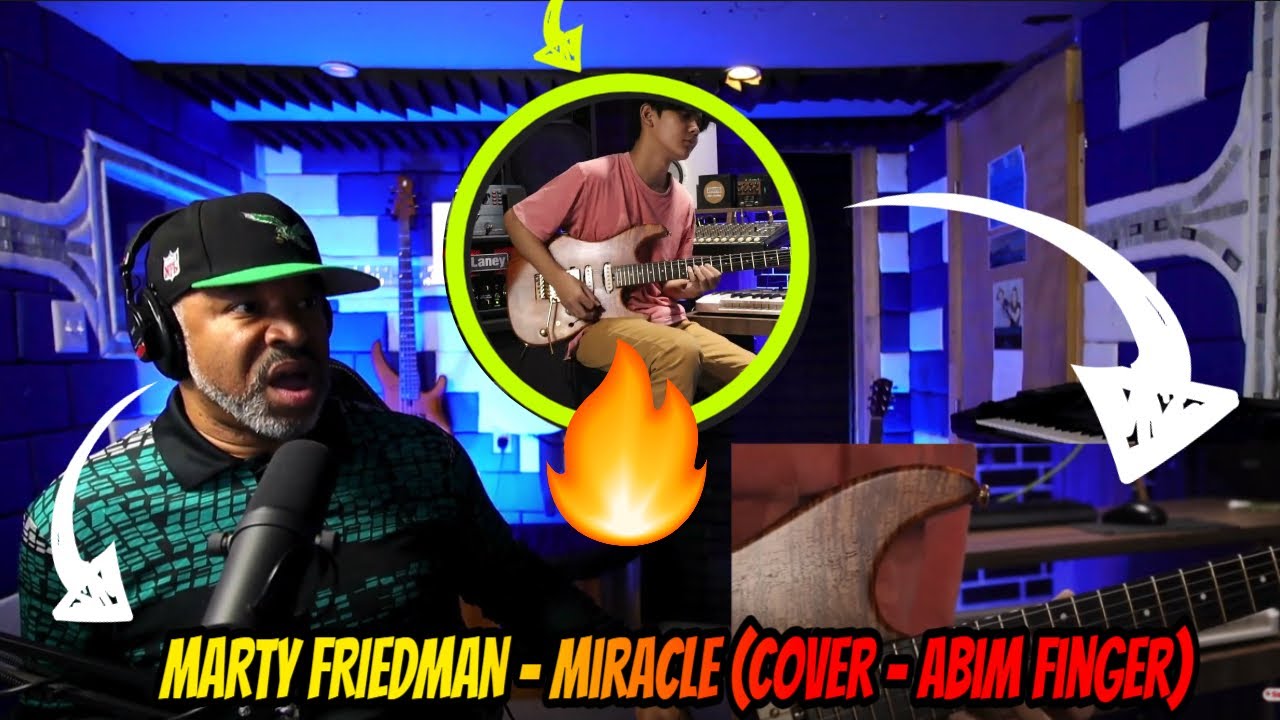 MARTY FRIEDMAN - Miracle (Cover - Abim Finger) - Producer Reaction ...