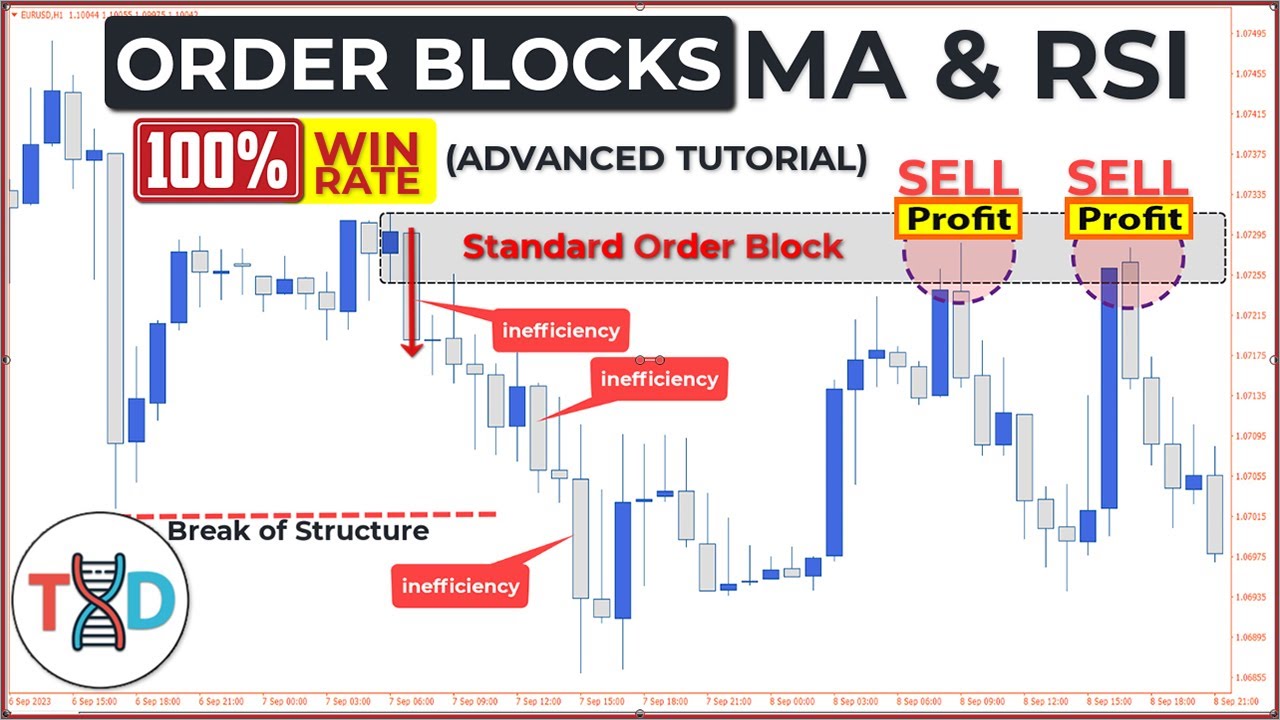 🔴 Top 5 ORDER BLOCKS Price Action Trading Setup With MA and RSI Filter (An Advanced Guide) - YouTube