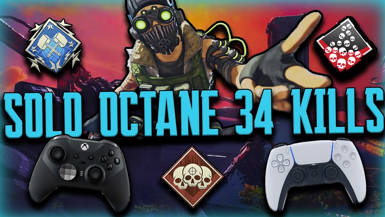 GETTING 34 KILLS SOLO WITH OCTANE IN SHADOW ROYALE | Linear ALC ...
