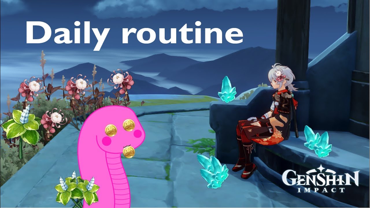 Genshin Daily Routine - YouTube