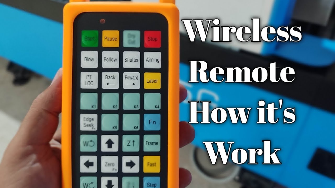 Fiber Laser Remote Controller Explained For laser machine operator # ...