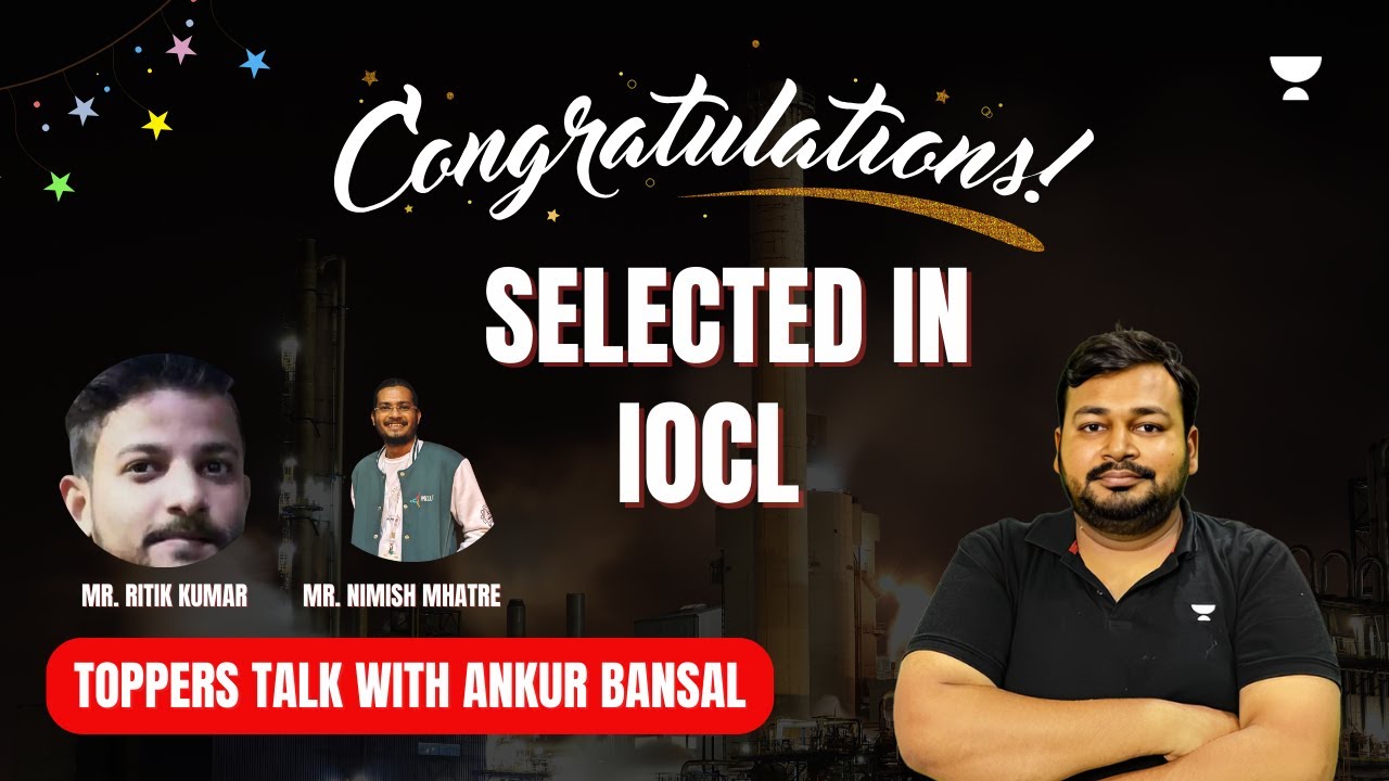 Toppers Talk with Ankur Bansal | Congratulations Mr. Ritik Kumar ...
