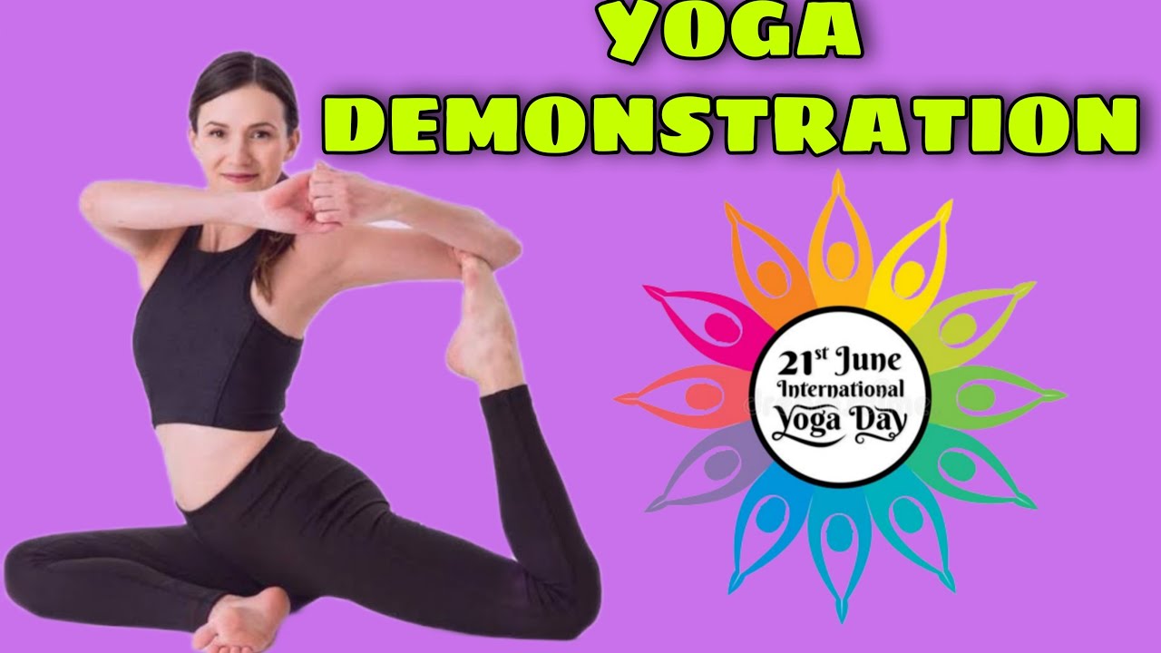 Yoga day 2022|| YOGA Demonstration performance by SUMANA'S INSPIRATION ...