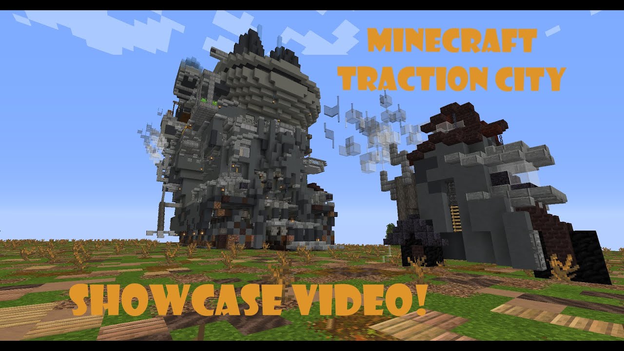 Traction city from Mortal Engines build in Minecraft! - YouTube