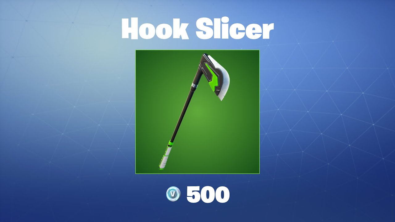 Hook Slicer | Fortnite Pickaxe - YouTube