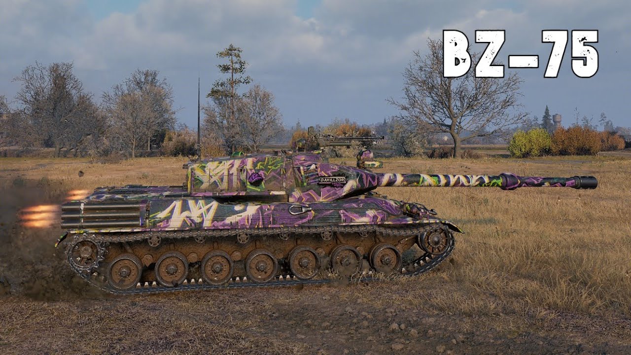 World of Tanks BZ-75 - 6 Kills 10K Damage - YouTube