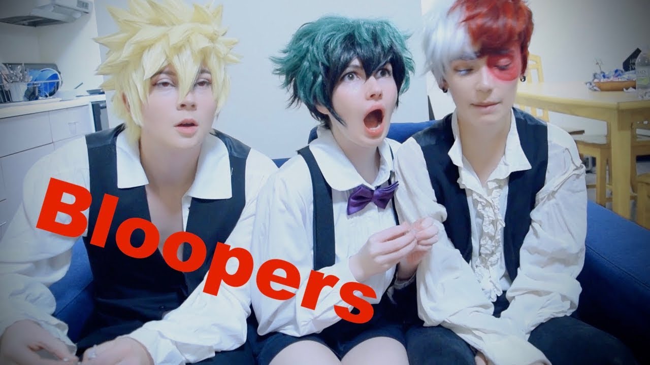 BNHA Murder Mystery Bloopers (My Hero Academia Cosplay) - YouTube