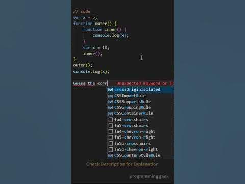 Javascript Quiz: How well do you know Closures in JS #programming #javascript #coding #quiz ...