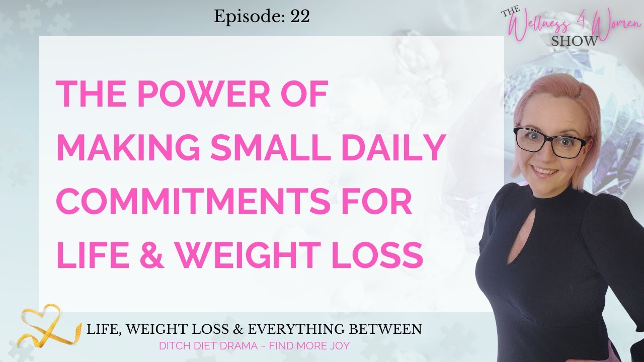 Keeping It Real The Power of Making Small Daily Commitments for Life and Weight Loss (Ep: #22 ...