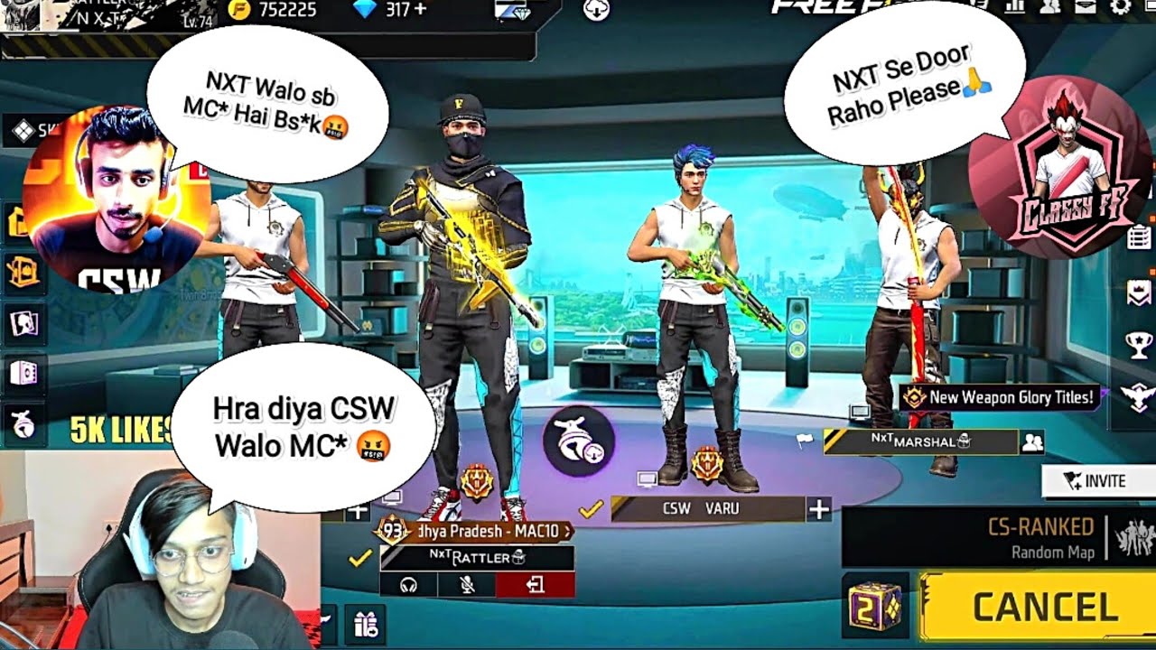 CSW and NXT Controversy | @MARSHALYT444 abuse @CSW_OFFICIAL On live ...