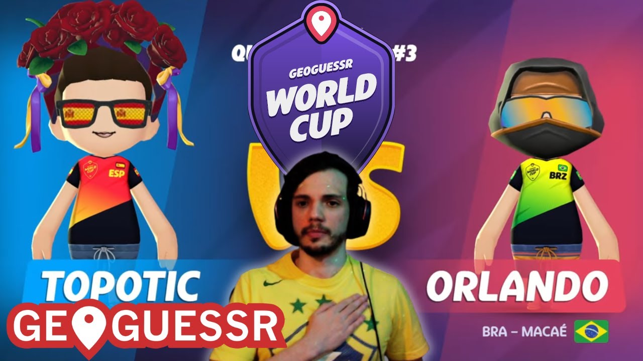 Essa partida garantiu o top 4 pro Brasil na Copa do Mundo de GeoGuessr ...