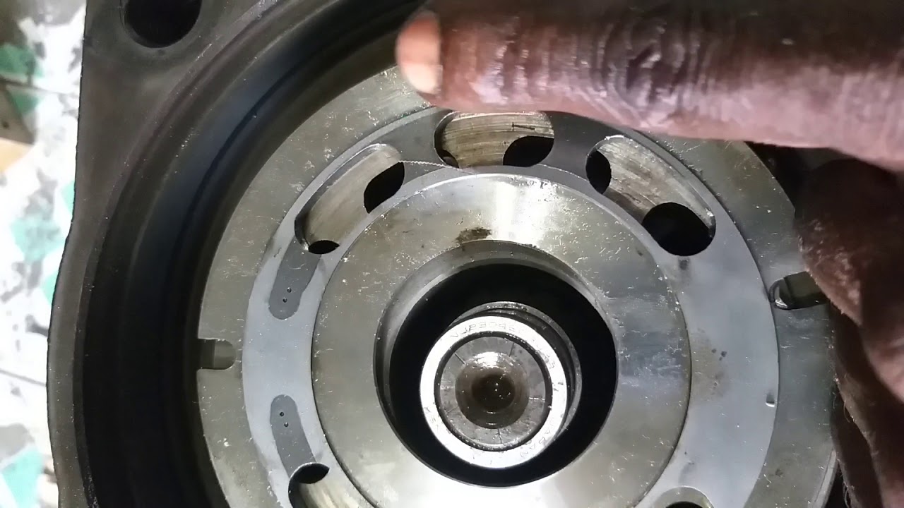 Swing motor , axial piston motor - YouTube