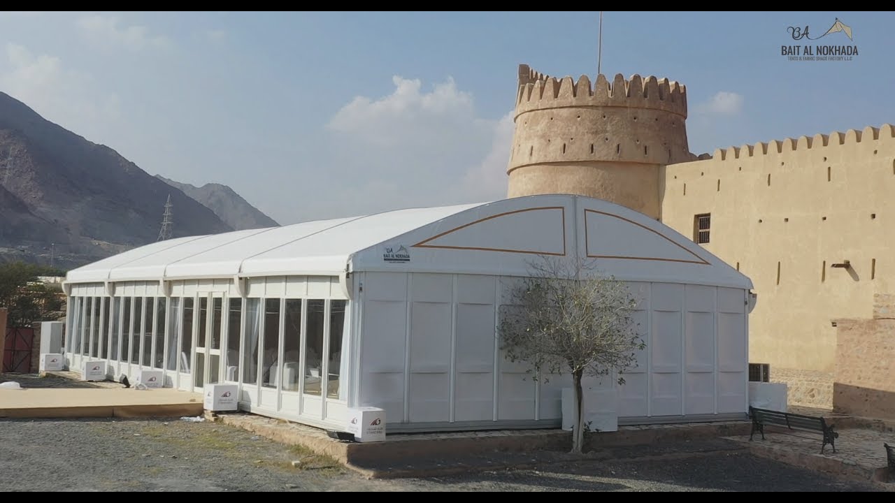Royal Curved Marquee Events Solution - YouTube