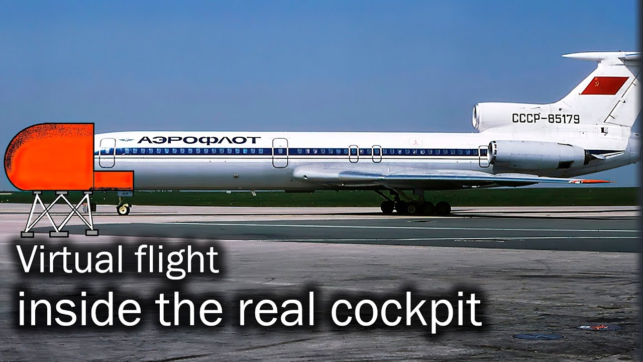 Tu 154 Plane And Simulator YouTube