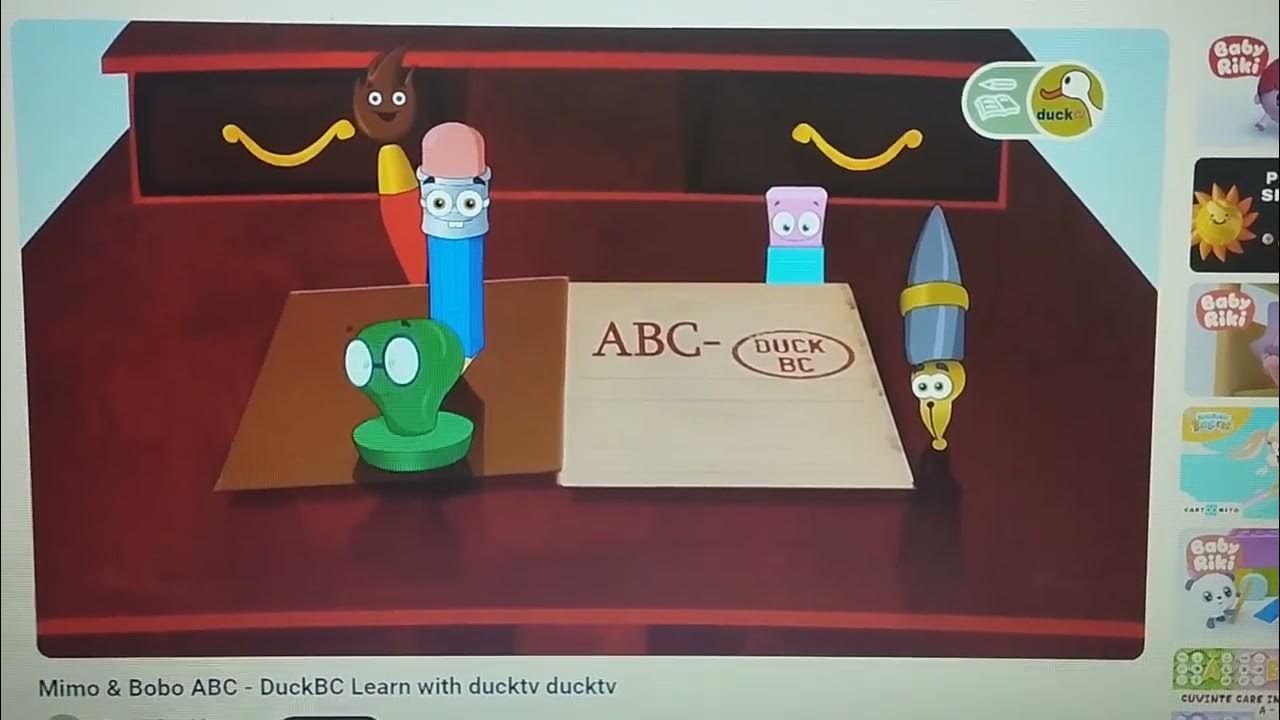 Mimo & Bobo ABC DuckBC Learn with ducktv ducktv - YouTube