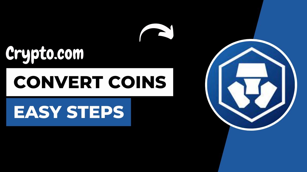 How To Convert Coins On Crypto.com - EASY STEPS ! - YouTube