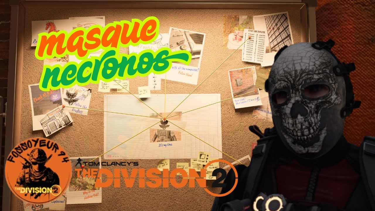 Division 2 brooklyn masque necronos!!! - YouTube