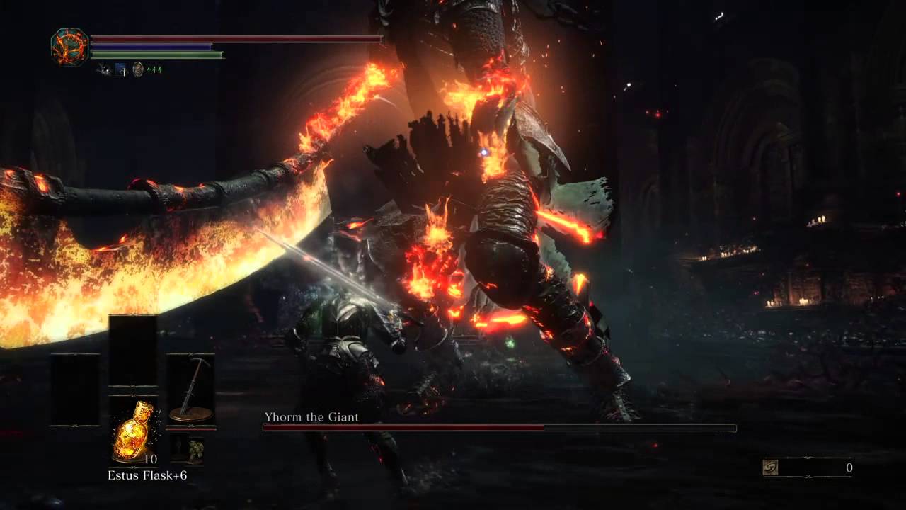 DARK SOULS III - Yhorm is easy - YouTube