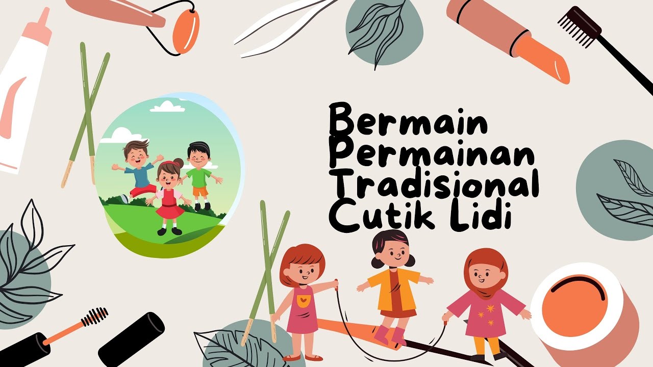 Bermain Permainan Tradisional Cutik Lidi - YouTube