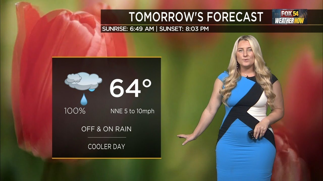 Tori Smith -- FOX54 Weather -- April 20, 2024 - YouTube