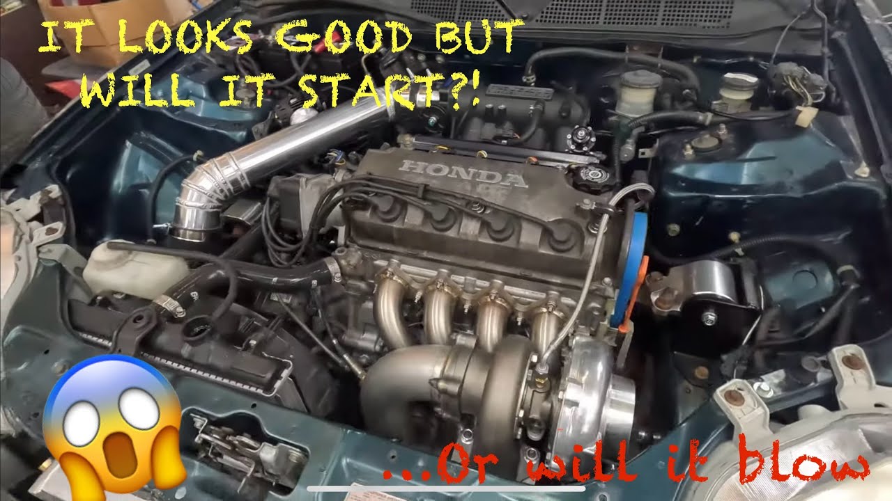 D16Y8 VITARA EK COUPE / FIRST START, FIRST DRIVE!!! - YouTube