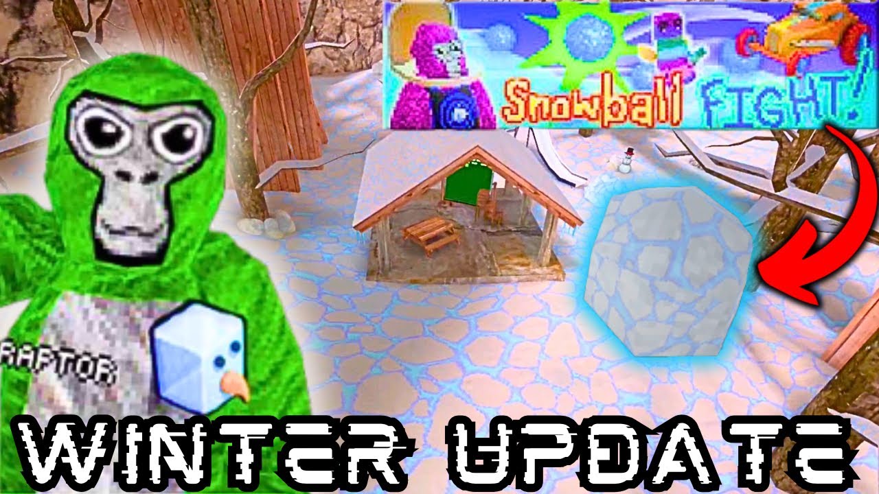 New Winter Update in Gorilla Tag - YouTube