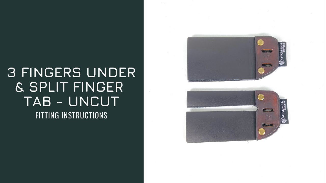 FINGER TABS - UNCUT - FITTING INSTRUCTIONS - YouTube