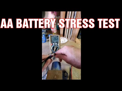 Battery Stress Test. How long will it work? - YouTube
