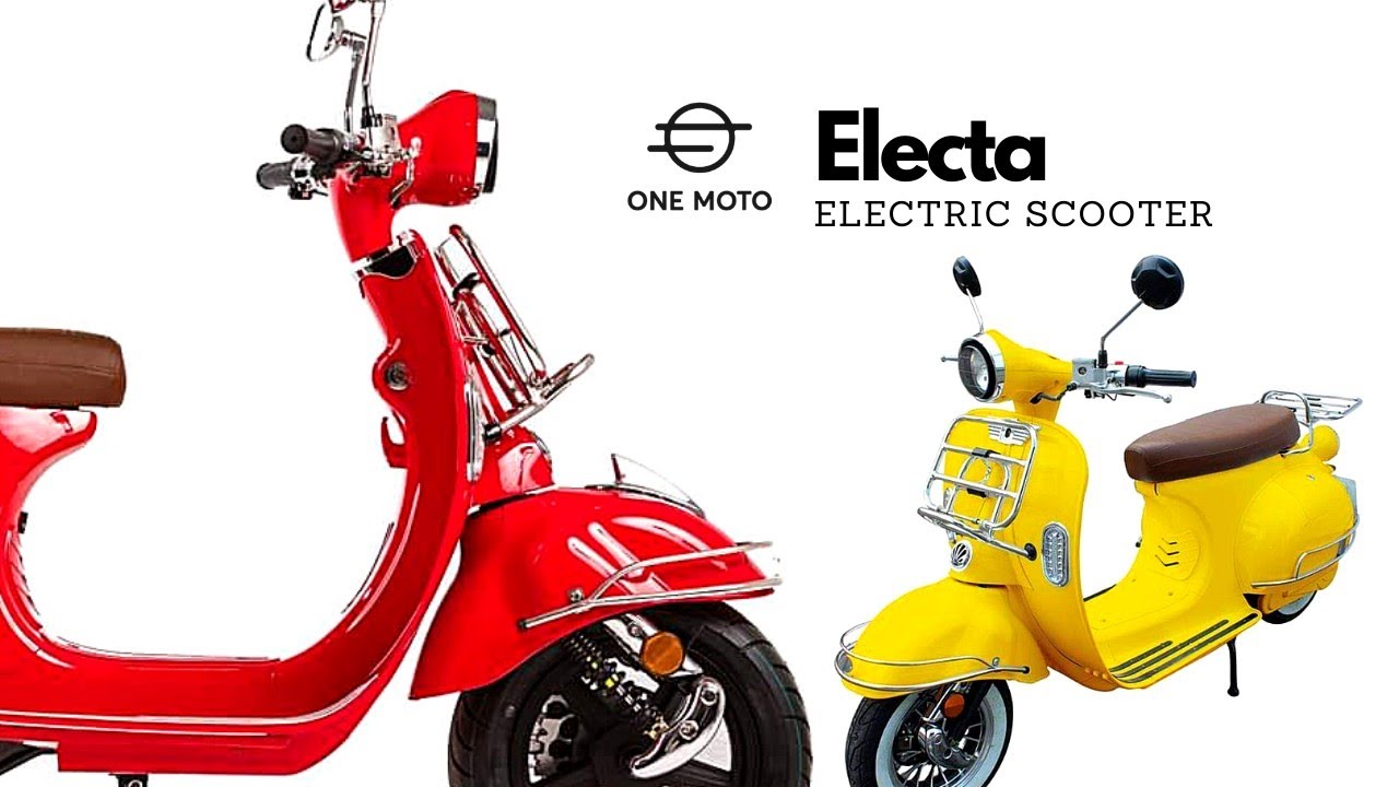 2022 One Moto Electa Electric Scooter (Vespa look-alike) Price: PHP136K ...