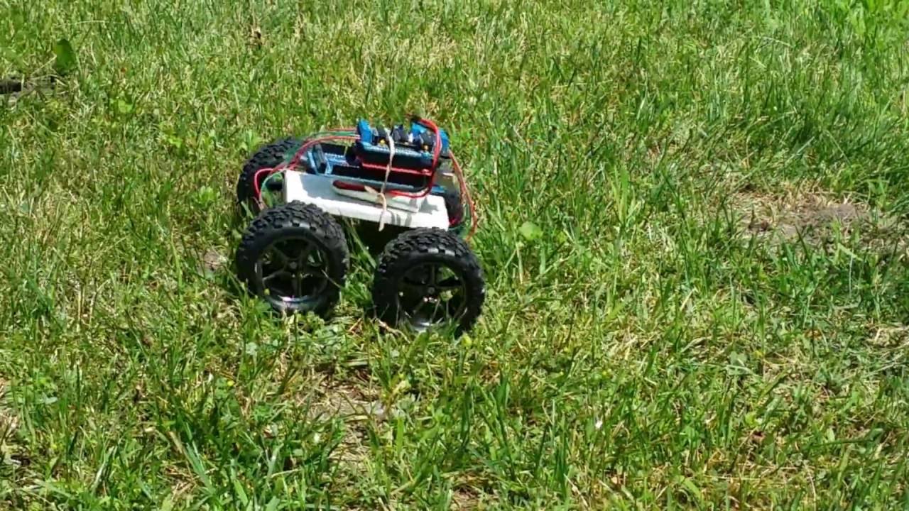 4-Wheel Test Rover - YouTube