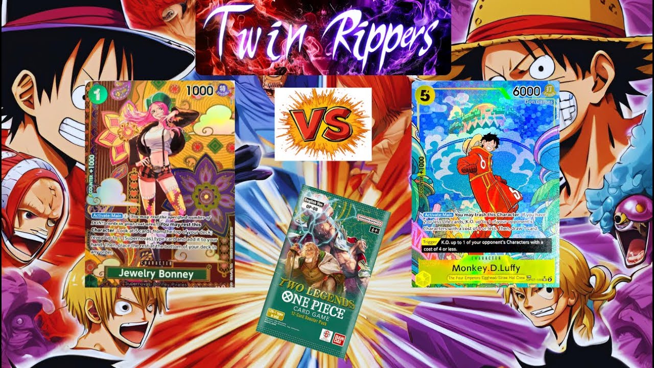TwinRippers Pack Battle - One Piece Two Legends - YouTube