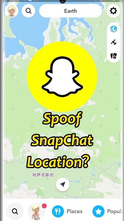 Spoof Location On Snapchat Map With 1 Click - YouTube