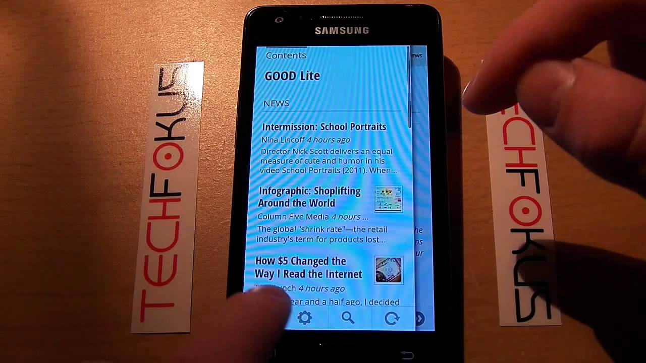 Google Currents für Android gezeigt - YouTube
