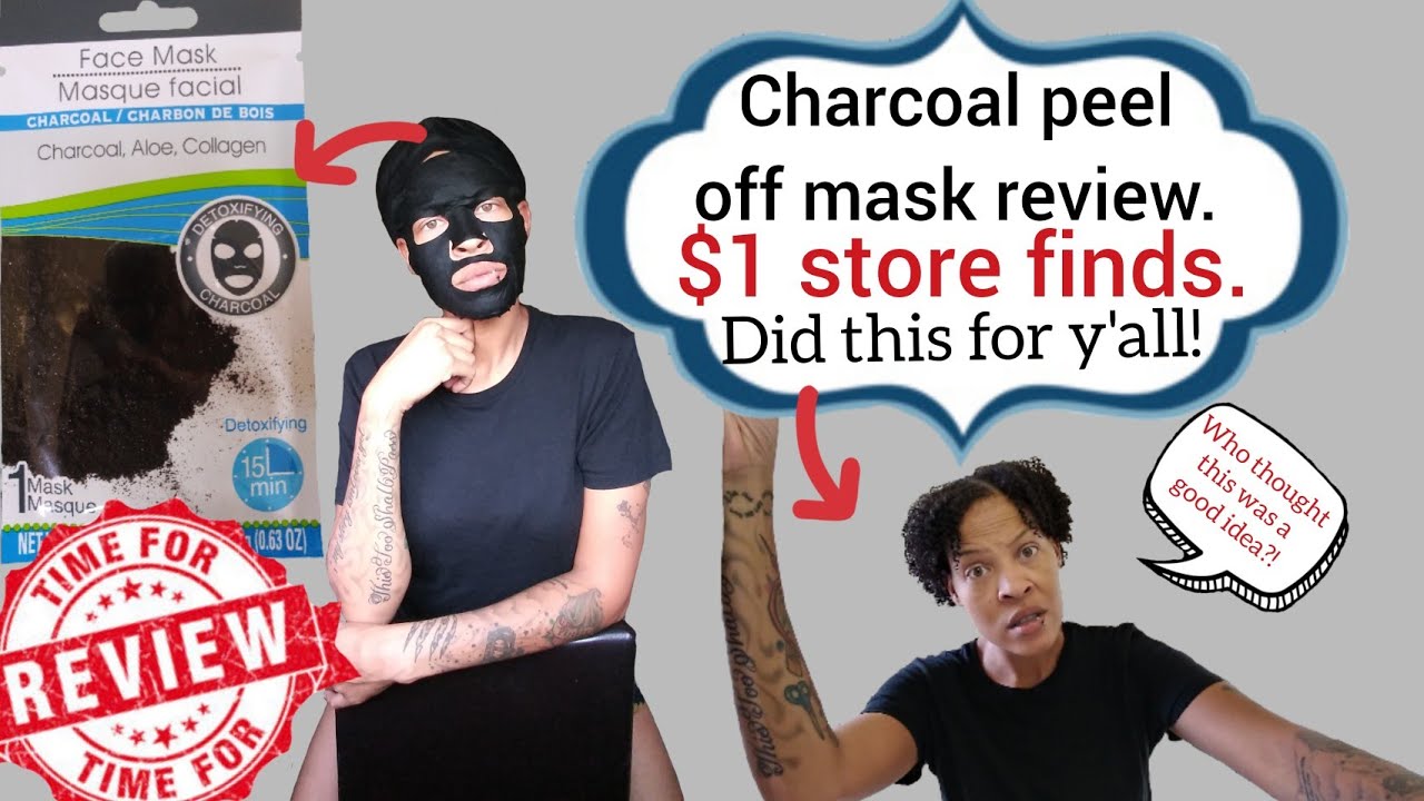 Charcoal Peel Off Mask #fail - YouTube