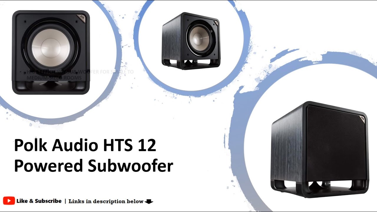 Polk Audio HTS 12 Powered Subwoofer - YouTube
