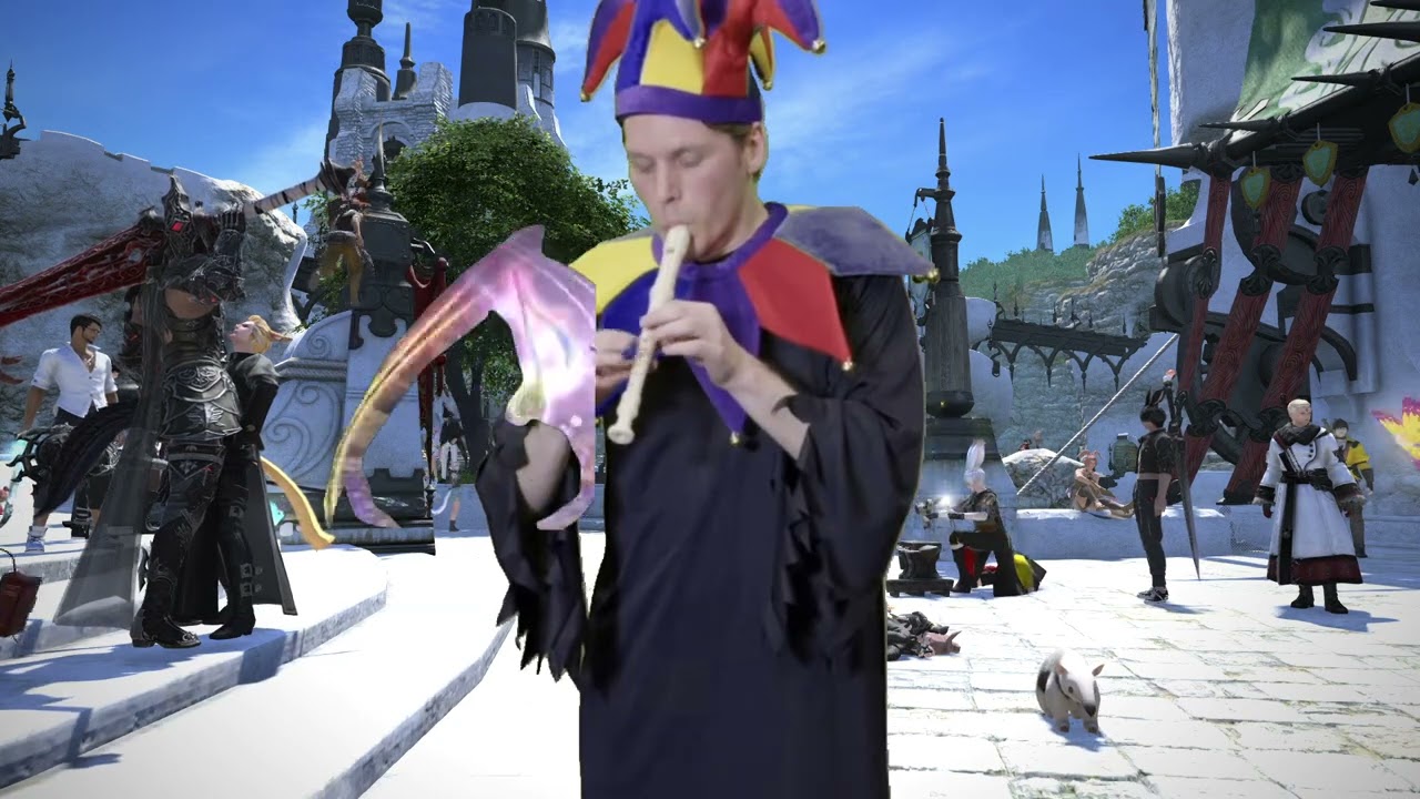 Final Fantasy XIV Bards Be Like (Jerma985 Greenscreen) - YouTube