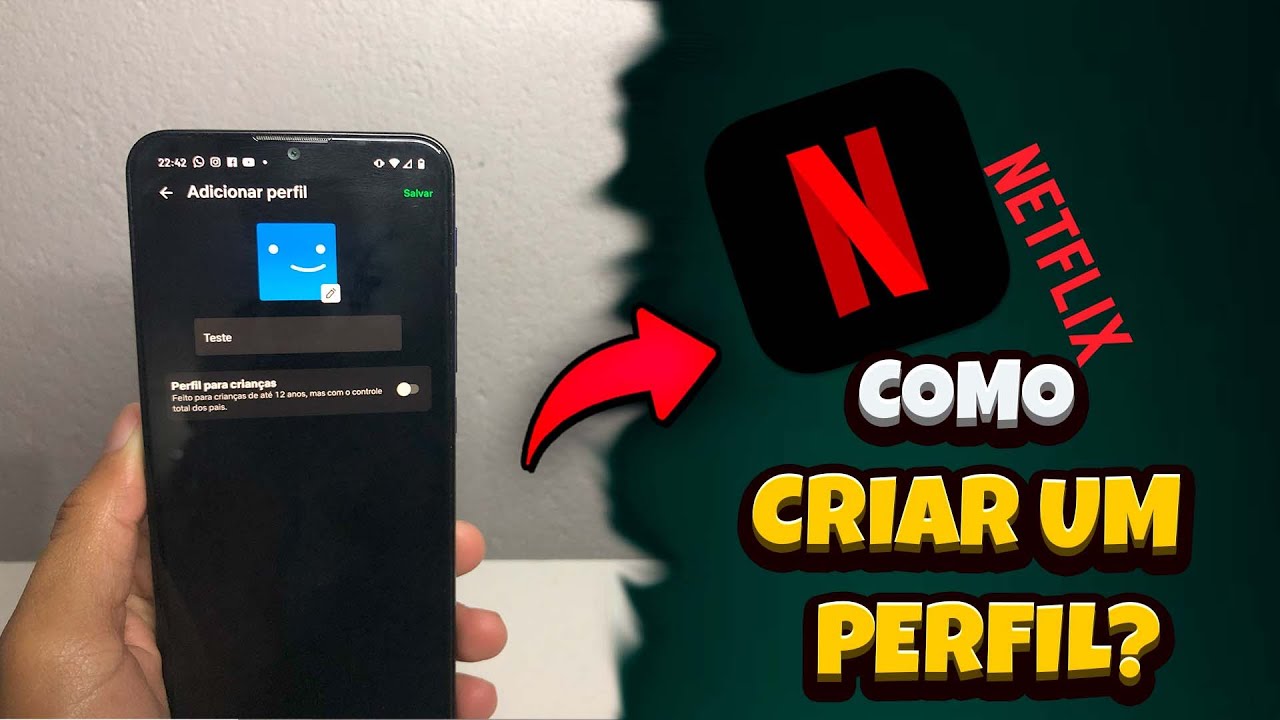 Como Criar um Novo Perfil no Netflix em 2023 - YouTube