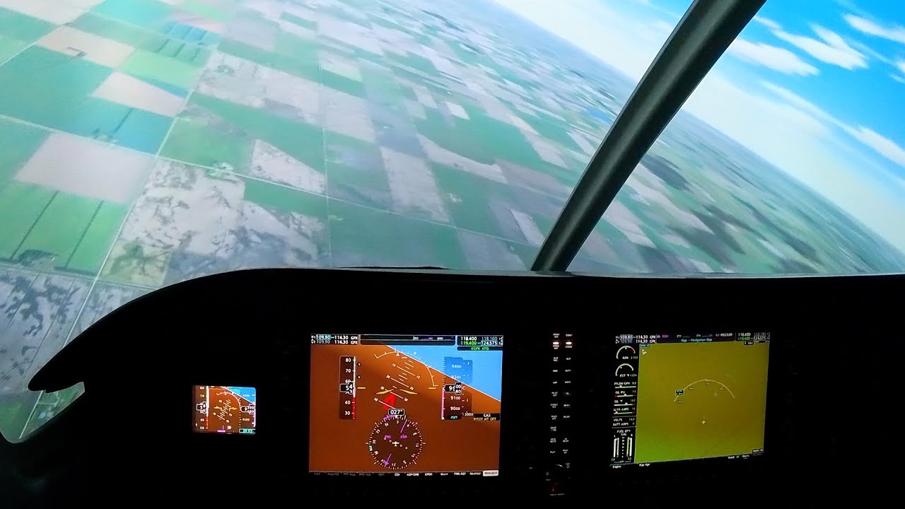 Emergency Procedures with UND's Frasca Piper Archer Flight Simulator ...