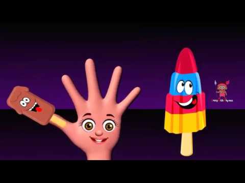 Popsicle Finger Family Ice Cream Finger Family Nursery Rhyme - YouTube