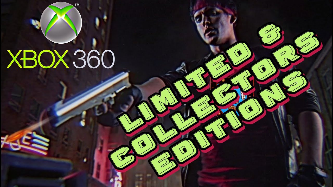 XBOX 360 Limited & Collectors Editions From The TEG Vault - YouTube