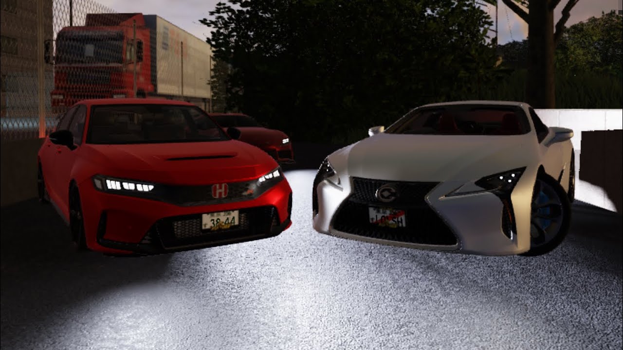 Midnight Racing: Tokyo Roblox 2025 Lexus LC500 White Coupe # ...