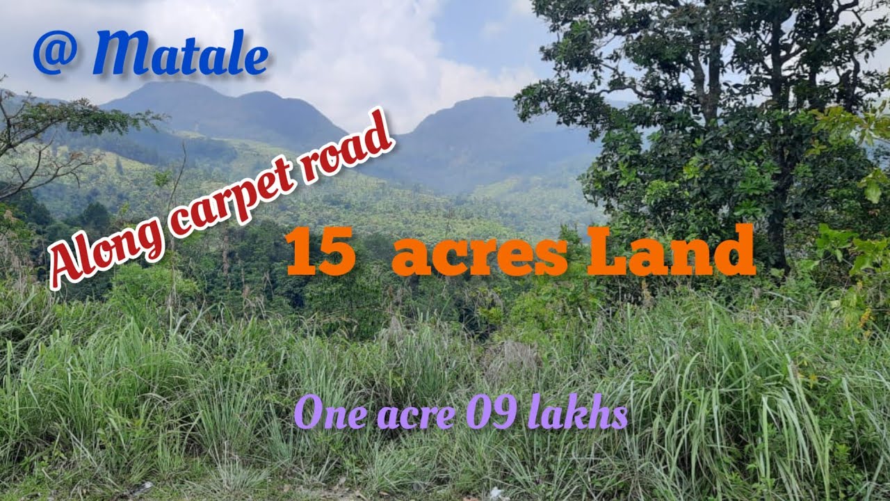 cultivation land for sale | Srilanka land sale | Kandy , Matale land ...