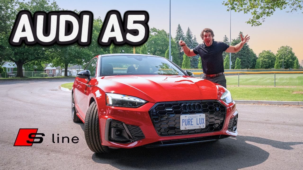 Audi A5 Red 2022